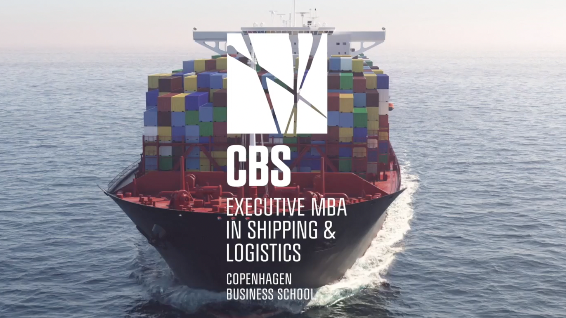 The Executive MBA in Shipping and Logistics at CBS